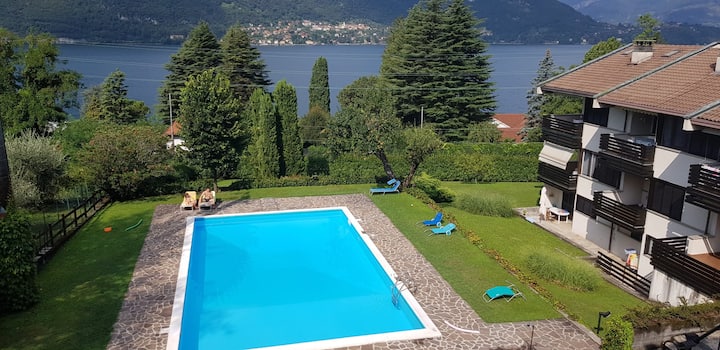 Prati Escape - Appartement Piscine Et Vue Sur Lac - Lierna