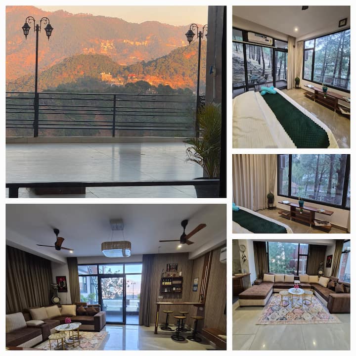 Kasauli 180° Valley View |Café •Parking| Pets|24*7 - Kasauli