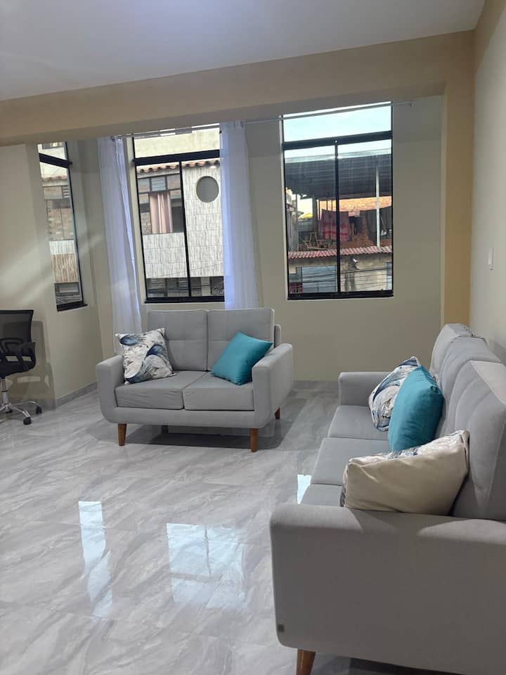 Departamento Cómodo En Excelente Ubicación - Moyobamba