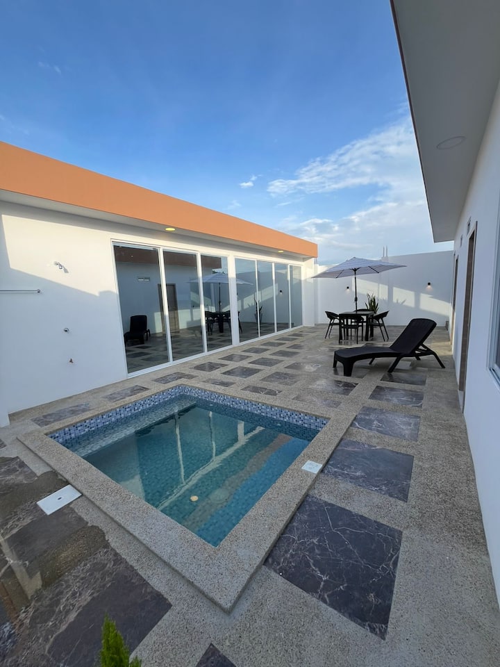 Private House With Pool In Manta | Wifi + Parking - Manta