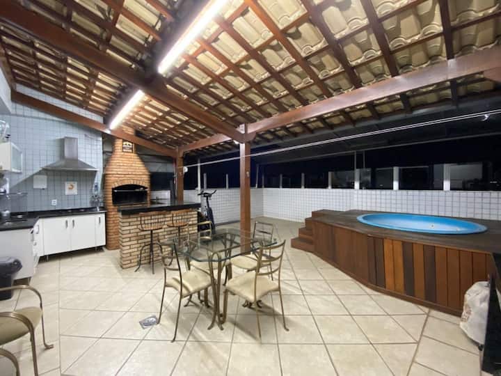 Cobertura 3 Quartos, 2 Salas, Com Ofurô No Castelo - Belo Horizonte