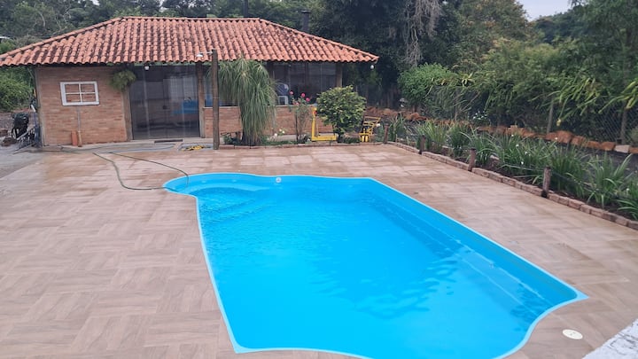 Chácara Com Casa E Piscina - Jaguariúna