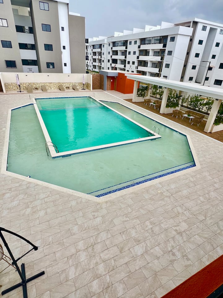 Elegant 3br Penthouse W/terrace Bbq, Pool & Gym - Santo Domingo