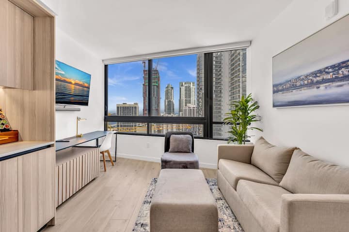 Beautiful Miami Apt Pool & Beach For 3 Guests - Miami