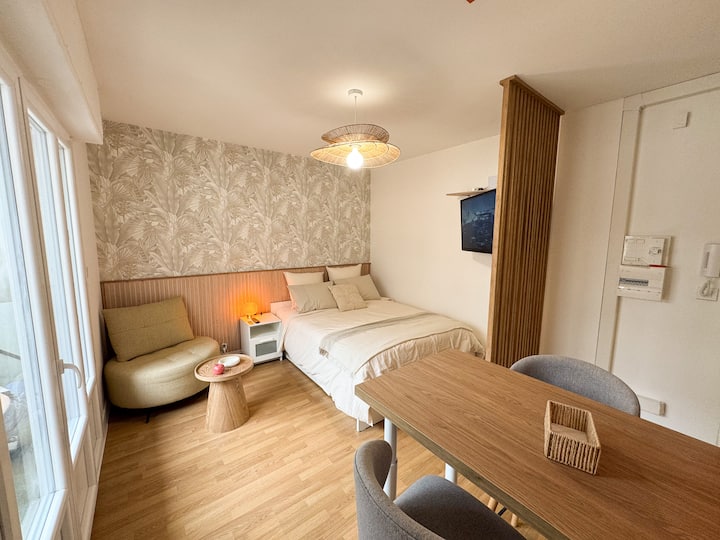 Studio Cosy Carnot - 10 Min Des Plages - Le Cannet