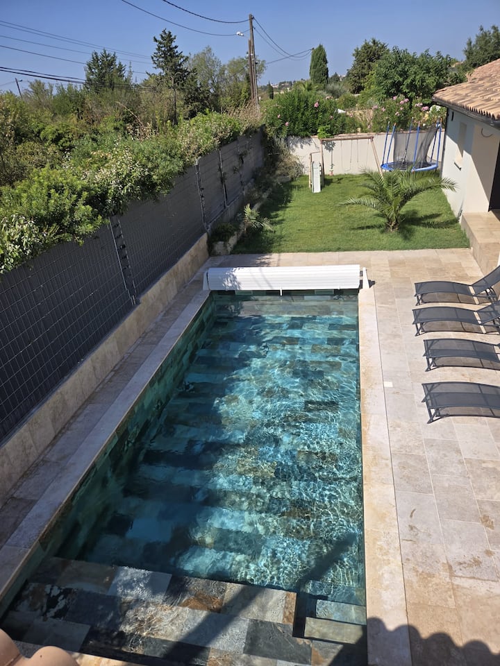 Location Maison Avec Piscine Tout Confort - Vedène