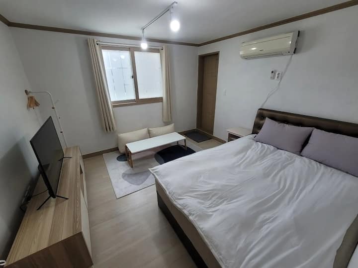 [바당하우스] #모토는깨끗 #영일대근처 #여행출장 #모던깔끔 #집전체 - South Korea