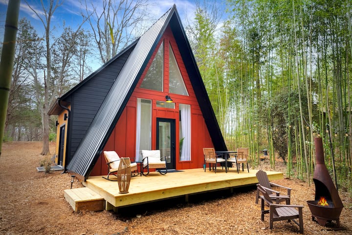 Private Bamboo Forest Cabin Near Greenville, Sc - Greer, SC