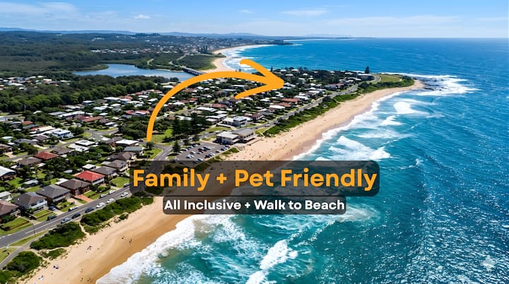 4 Person + Pet - Walk To Beach Retreat - Parking - Wollongong