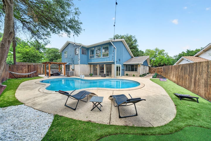 Pool, Hot Tub, Mini Golf & 2 Game Rooms Near At&t - 歐文