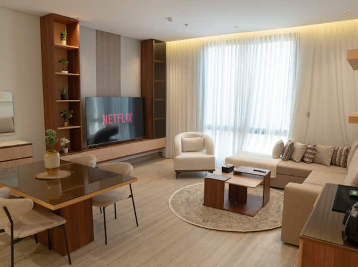 شقة فاخرة  في مشروع الرمز (Luxurious Apartment 2b) - Saudi Arabia