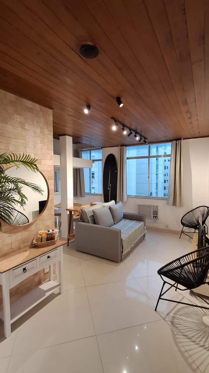 Apartamento Na Quadra Da Praia Copacabana /Ipanema - Brazil