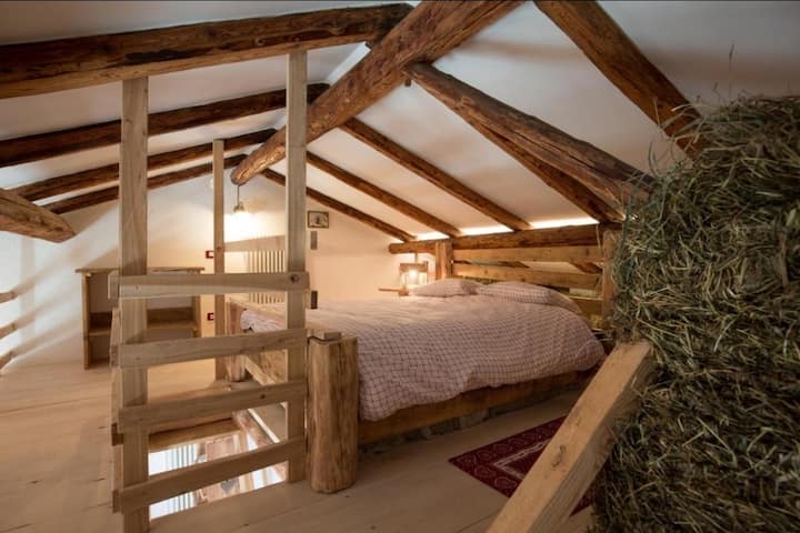 Maso Del Fieno Con Sauna Privata E Vista Unica - Trentino