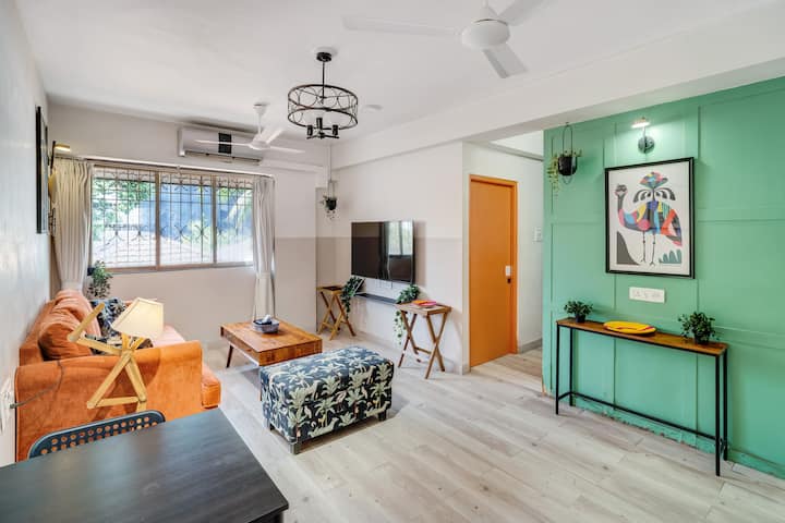 Nino: Cozy 1 Bhk In Gated Apartment - Mumbai
