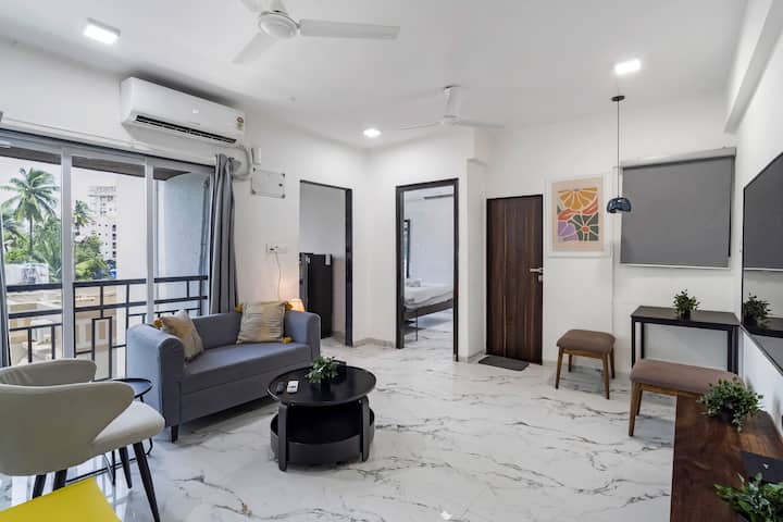 Zara Chic 1 Bhk Bandra W | Gated & 24/7 Security - Mumbai