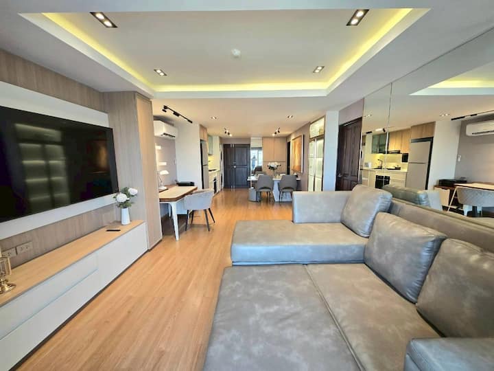Modern 1br Maya | Kitchen | Workspace | Sofa Bed - 清邁