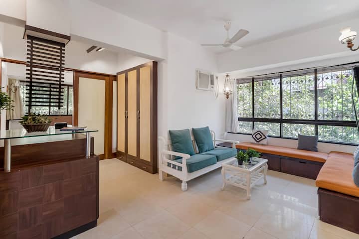 Chic Bohemian 1 Bhk | Stylish Retreat In Bandra W - Mumbai