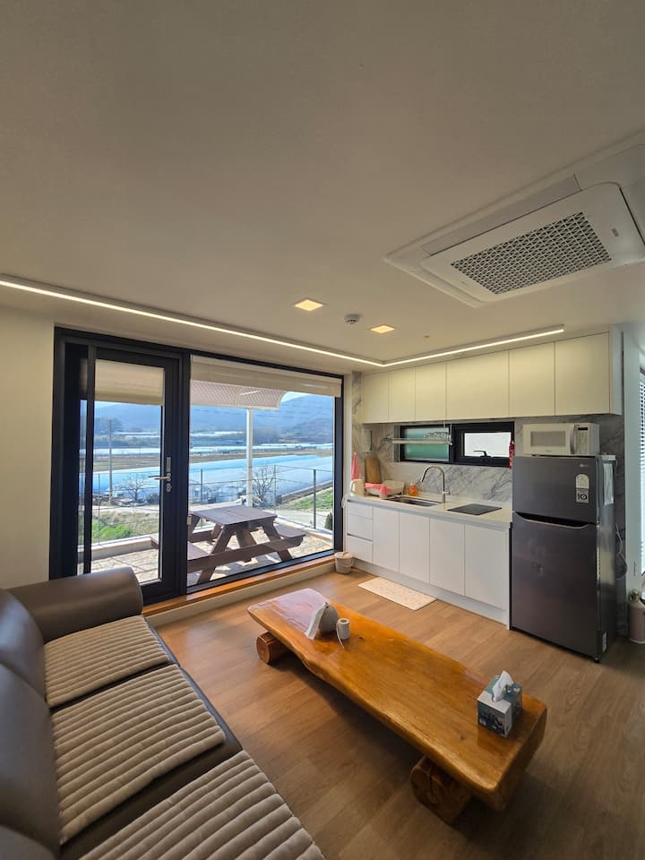 담양독채 ㅣ 2층독채사용 L 한루한팀만 ㅣ 최대7인 ㅣ 담양읍에서 10분거리 - Gwangju