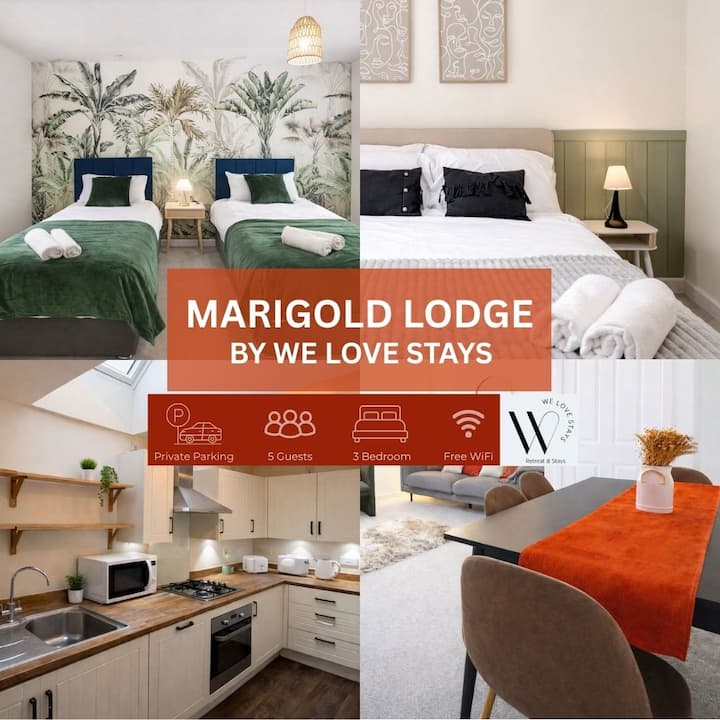 Modern 3br Bedford Parking Close To Universal - Bedford