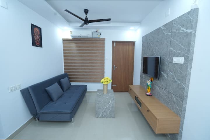 Janaki Heavens,1 Bhk Apartment-450 Meter To Temple - Guruvayur