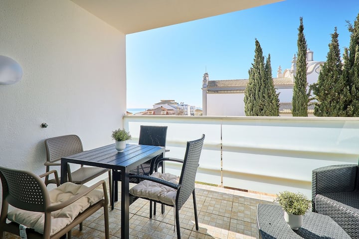 Apartment Bay View Sofia Mit Meerblick Und Pool - Albufeira