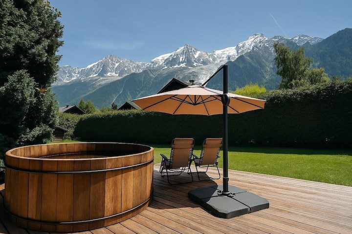 Luxurious 4 Bedroom Chalet With Hot Tub And Sauna - Les Houches