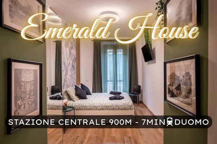 Emerald Green House - Milan Central Station 700m - Milán