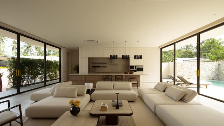 三卧套房 · 700㎡花园 · 盐水泳池别墅 - Ko Pha Ngan