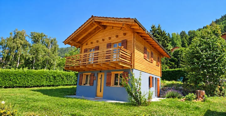 Cosy Chalet With A View Of The Alps  Vercorin & Nax (Magicpass) - Anzère