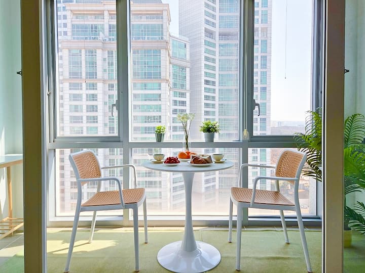 동탄Park Stay |오픈초특가|호텔식 침구|타임테라스|삼성전자|출장|무료주차|장박할인 - South Korea