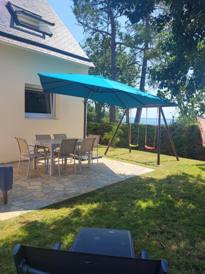 Maison Familiale Vue Mer à Morgat Pour 8 Personnes - Telgruc-sur-Mer