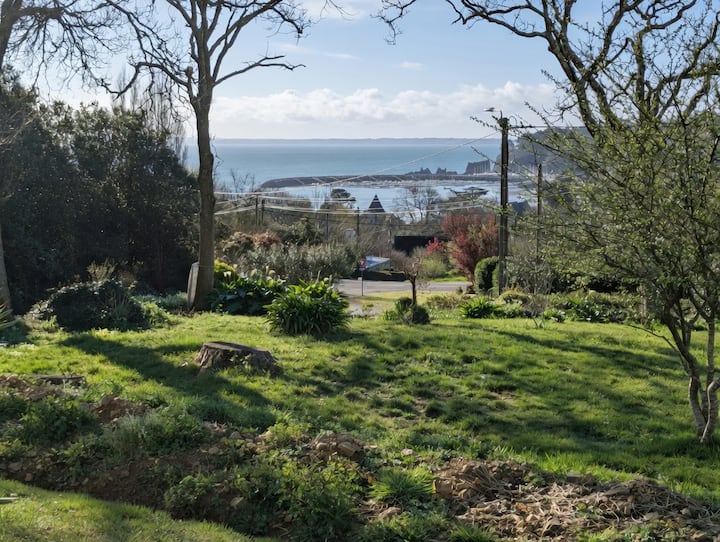 Villa Familiale Vue Mer - Hauteurs De Morgat - Morgat