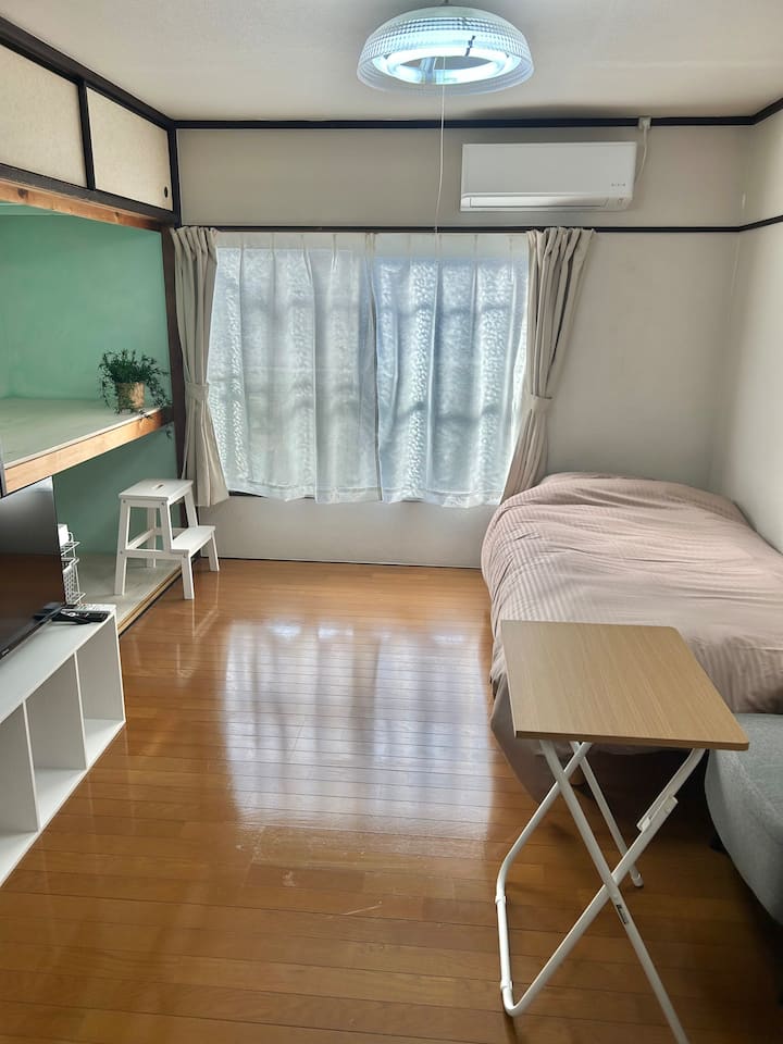 【駅徒歩7分】コンビニ・飲食店徒歩5分｜静かで生活便利｜wifi｜新宿約70分｜箱根・小田原・丹沢 - Atsugi