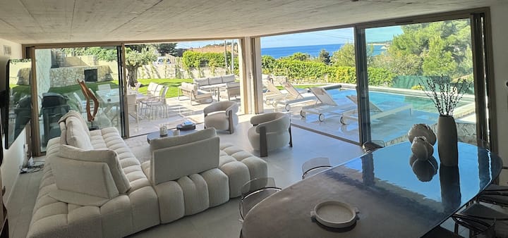 Villa Cassiblue : Le Luxe Vue Mer à 7 Mn Du Port - La Ciotat