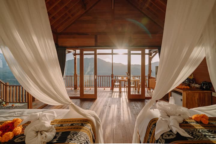 Wake Up Above The Clouds With Mount Agung Sunrise - Bali