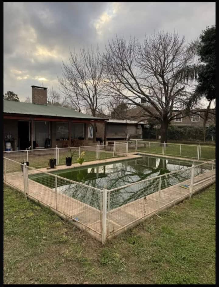 Casa Con Pileta En Pueblo Esther Cerca De Rosario - Arroyo Seco