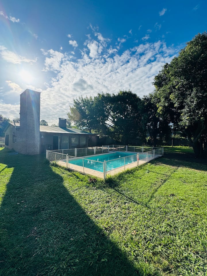 Casa Con Pileta En Pueblo Esther Cerca De Rosario - Arroyo Seco