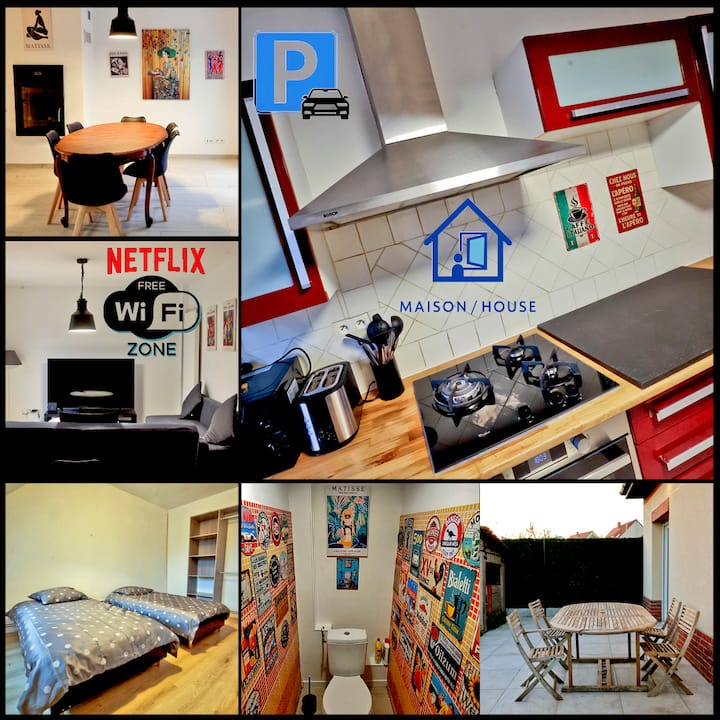 Maison 94m2 Proche Golf Et Clinique Bonnettes - Arras