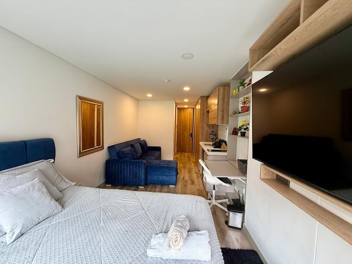 Cozy Apartment For 4 People In Chicó - Bogota