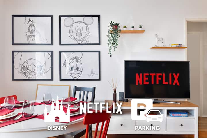 Disney & Shopping | Place Toscane, Parking, 4 Pers - Serris