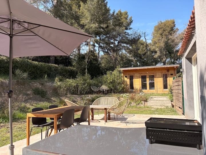 La Maison De Jaïba Avec Jardin Et Piscine Privée - Le Beausset