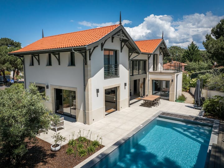 Arcachon Abatilles Villa Neuve Piscine 4 Chambres - Cap Ferret
