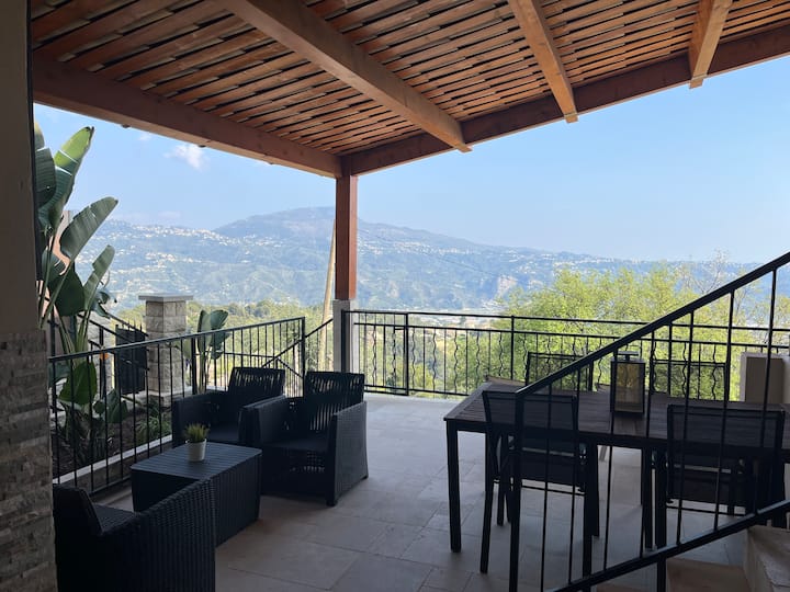 Charmant 2p Dans Villa, Vue Mer & Montagne - Carros