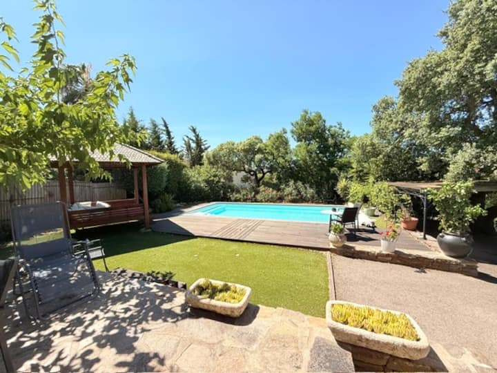 Maison De Charme Avec Piscine, Centre Du Lavandou - Bormes-les-Mimosas
