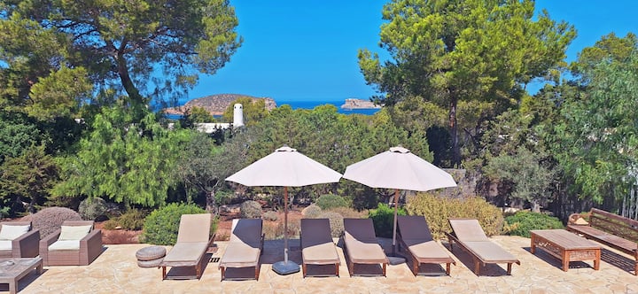 Sunset Villa With Pool & Sea Views. - Sant Antoni de Portmany