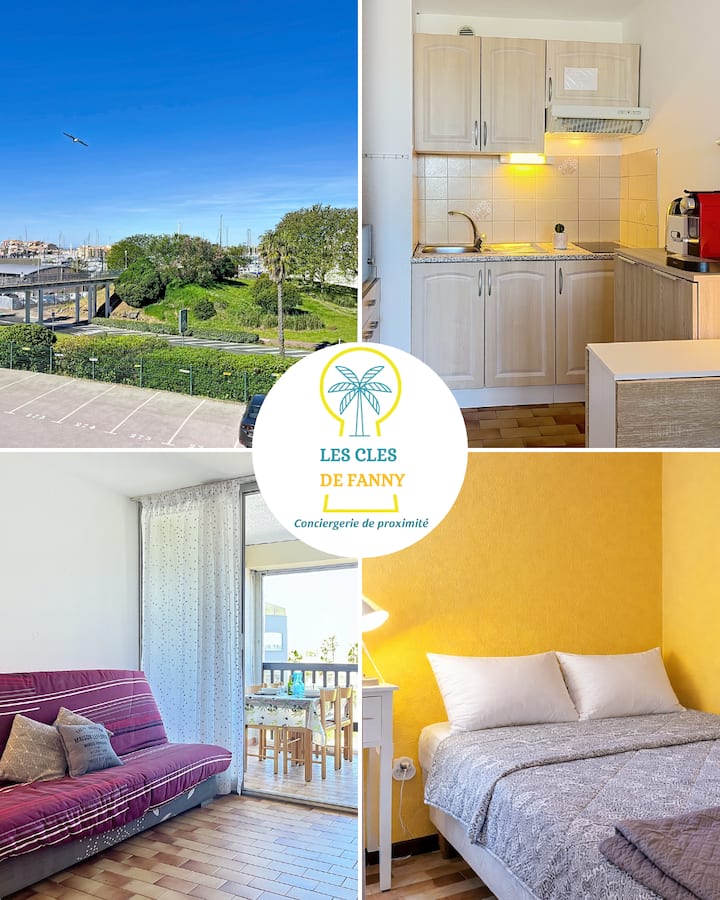 Studio Falaise : Terrasse, Parking, Proche Plage - Agde