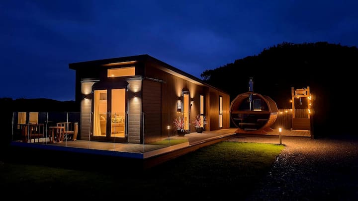 Barlocco | Luxury Sea View Lodge & Private Sauna - Dumfries and Galloway