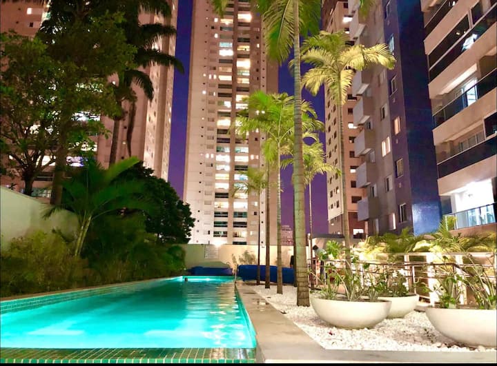 Bueno/flat/lazer/garagem/wifi/ - Brasil