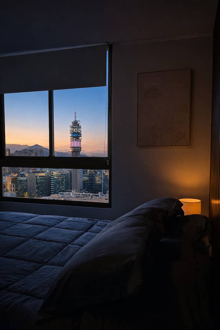 Appartement Spectaculaire Avec Vue La Tour Entel - Santiago