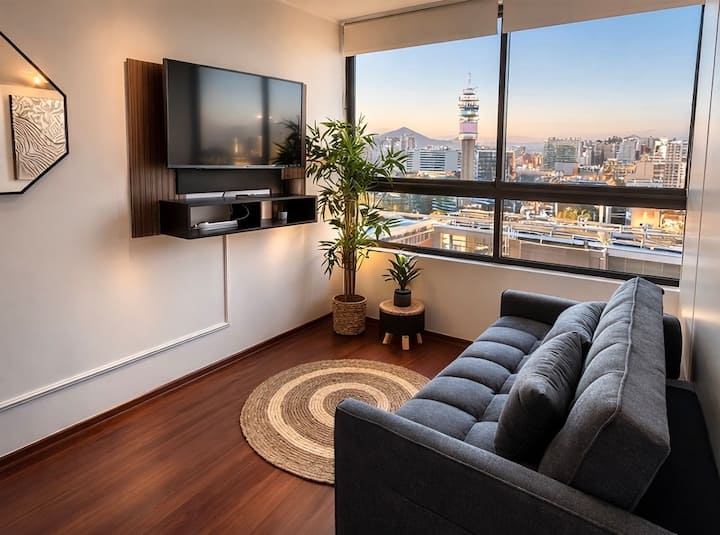 Appartement Spectaculaire Avec Vue La Tour Entel - Santiago